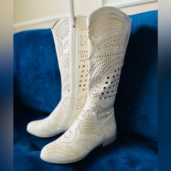 Shoes | Western Boots Laser Cut | Poshmark